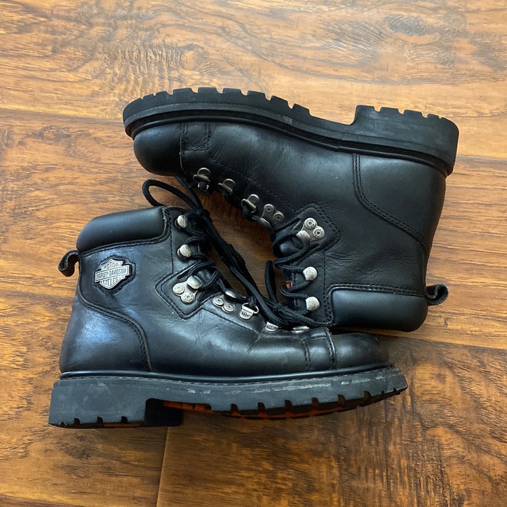 Harley Davidson Dipstick Motorcycle Riding Boots - Gem